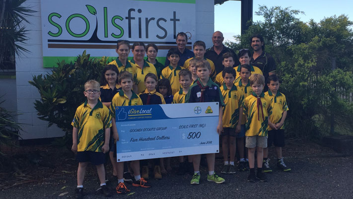 Goondi Scouts welcomes $500 donation