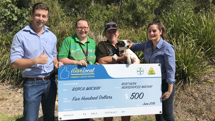 $500 boost for the RSPCA in Mackay