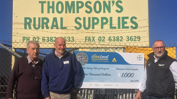 Young Rotary supports youth | News | Bayer Crop Science